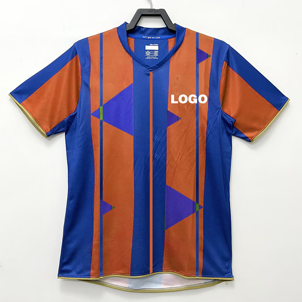 Navy Blue Retro Soccer Jerseys Emblematic Club Classic Football Kits