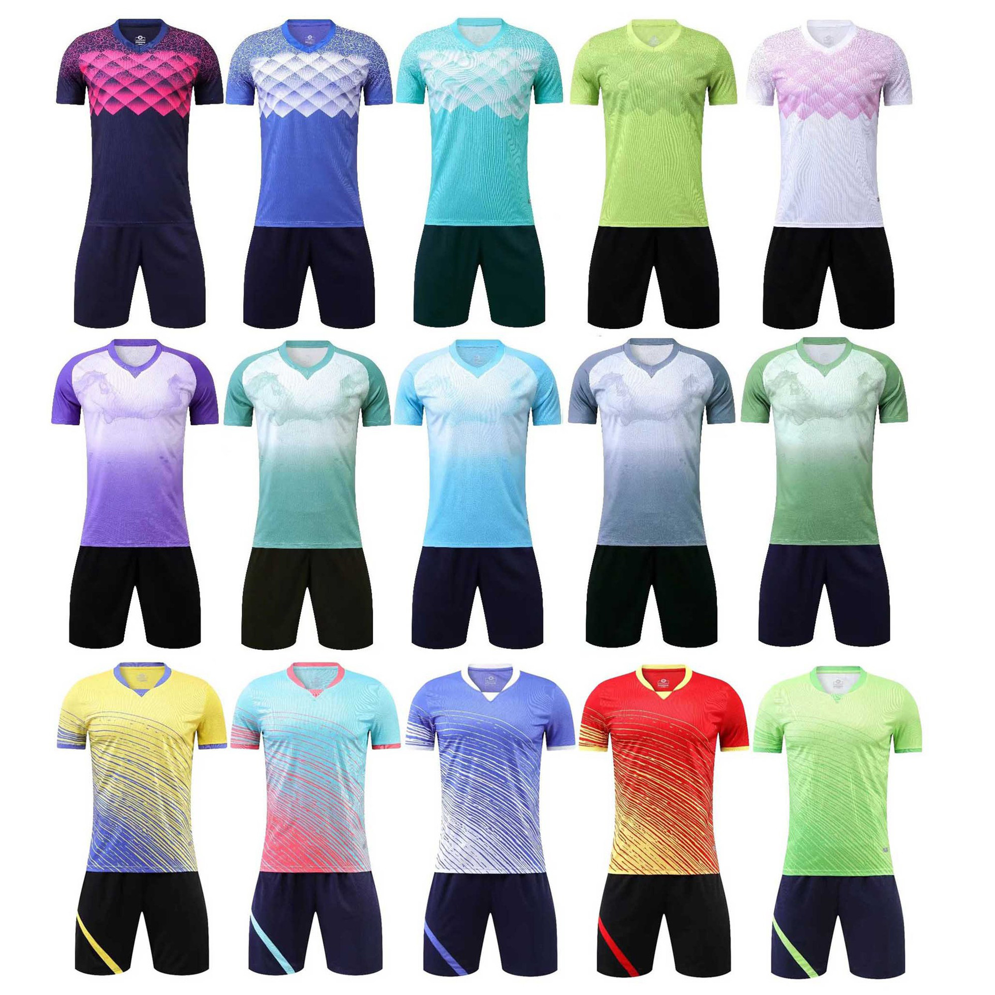 100% Polyester Custom Team Jersey Comfort and Style for Soccer Players
