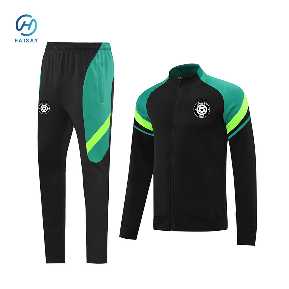 Moisture-Wicking Fabric Football Training Tracksuit Custom Team LOGOs ...
