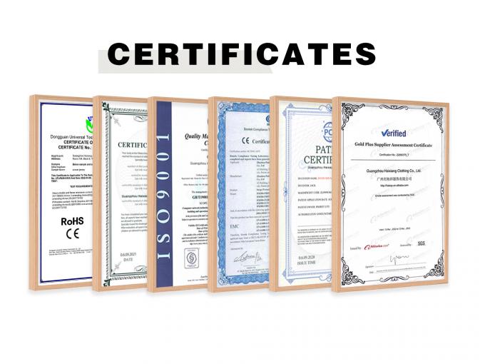 China Guangzhou Haisay Clothing Co., Ltd. quality control